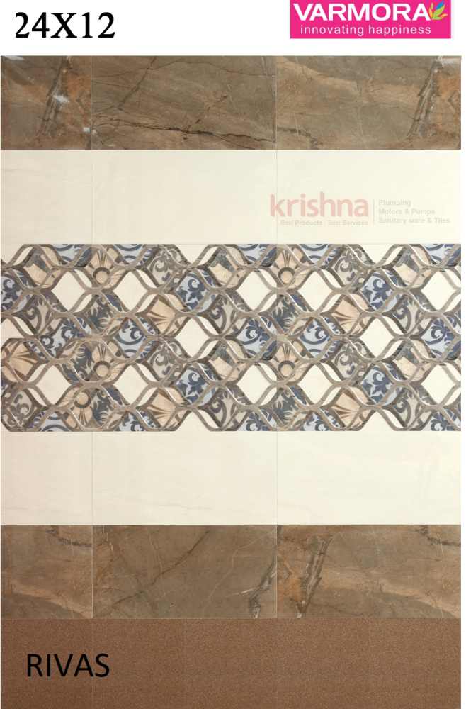 Varmora 24 X 12 Inches ceramic wall and floor tiles